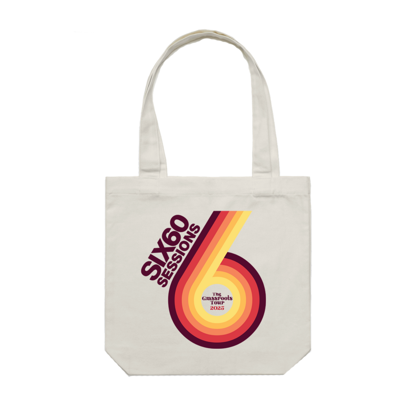 Grassroots Tour 2025 Tote Bag | SIX60 Official – Six60 NZ